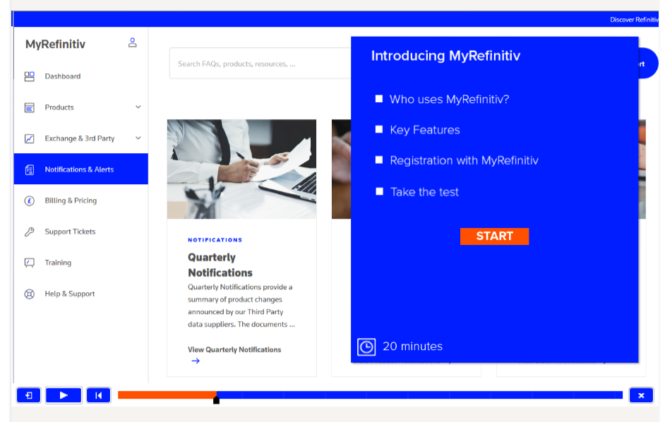 Introducing MyRefinitiv – Sarah Slade