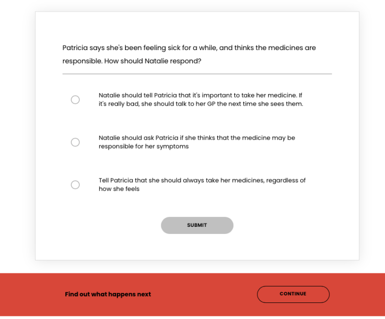 Rise Scenarios: Choose your own adventure – Sarah Slade